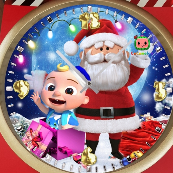 unkno | Wall Decor | Coco Melon B Santa Claus | Poshmark